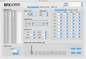 EFX-LE – ギターショップEXCEL | EXTREME BLOG